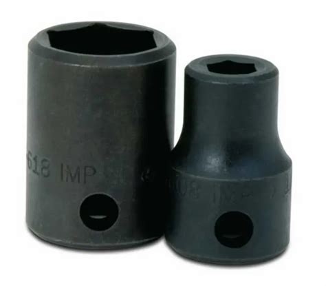 12 Drive Sae 34 Impact Shallow Socket