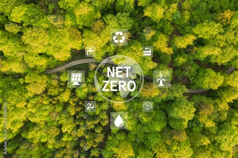 Carbon Neutral And Net Zero Concept Natural Environment Climate Neutral Long Term Strategy