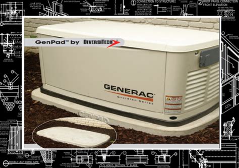 Diversitech Genpad™ Concrete Generator Pad