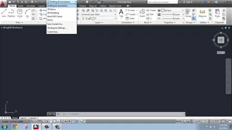 autocad 3d modeling basics 1 the 3d modeling workspace brooke
