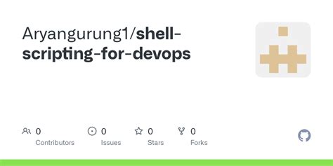 Github Aryangurung1shell Scripting For Devops