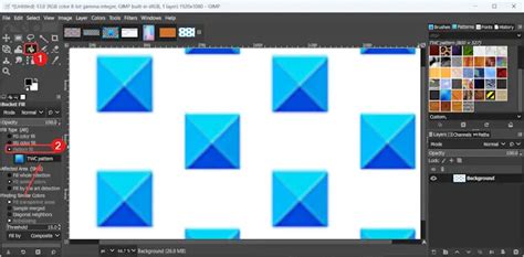 How To Create A Pattern In Gimp