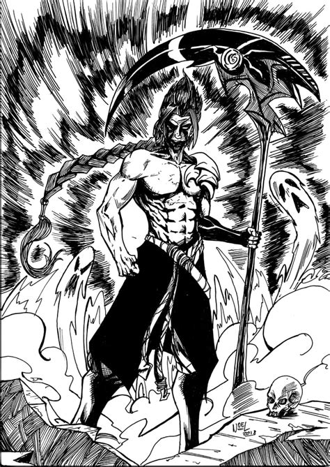 Kayn Drawing I Did Out Of Boredom 9GAG