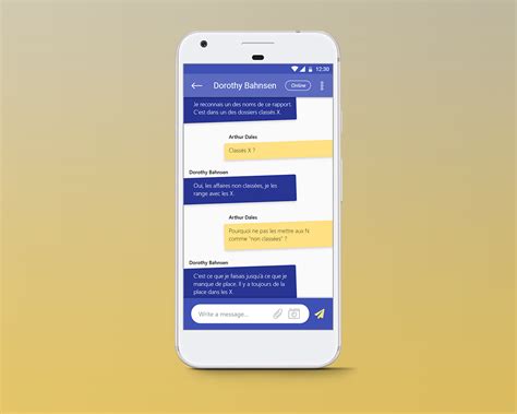 daily ui challenge 013 direct messaging on behance