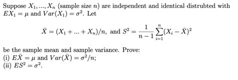 Solved Suppose X1 Xn Sample Size N Are Independent And Chegg Com