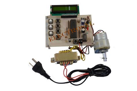 Dc Motor With Speed Control In All Four Quadrants Using Microcontroller Electrosal