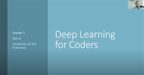 deep learning for coders 2020 notes by lex