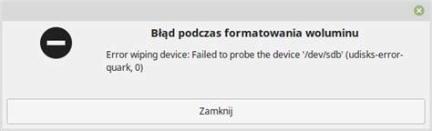 Usb Flash Drive I Can T Format My USB Pendrive Udisks Error Quark 0