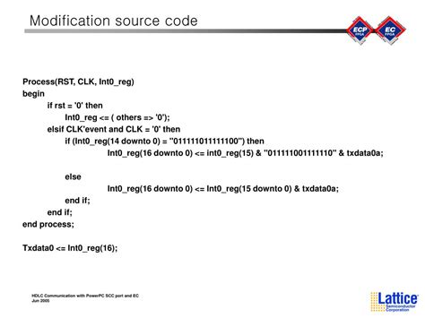 PPT PowerPC SCC Port And EC ECP HDLC Controller Communication PowerPoint Presentation ID 3517572