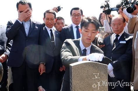 전두환의 손자 전우원씨가 지난 3월 31일 국립5 18 오마이포토