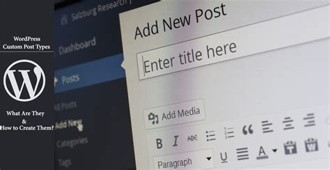 wordpress custom post types what is it and how to create it
