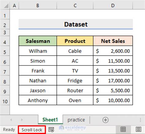 How To Remove Scroll Lock In Excel With Easy Steps Exceldemy