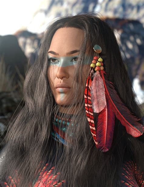 Cheyenne 9 Kinship Alternate Face Morphs Daz 3d