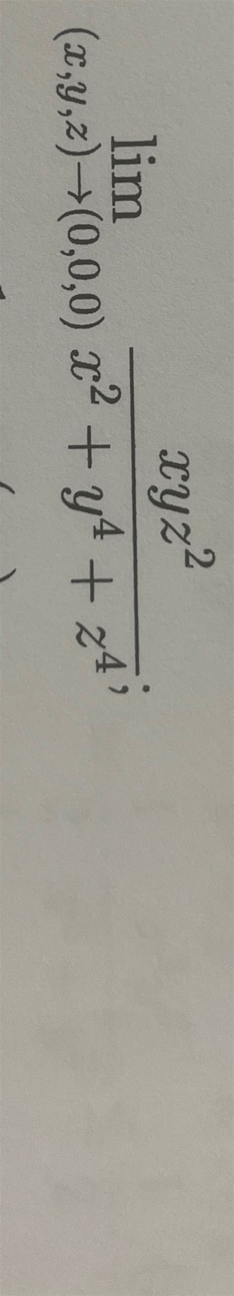 Solved Find The Limit Using The Squeeze