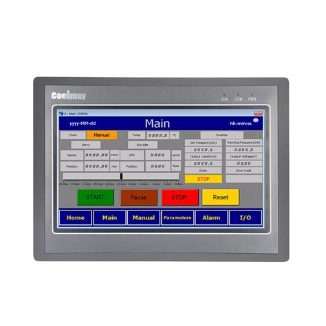 쿨메이 101 인치 Tft Plc Hmi All In One Hmi 터치 스크린 Plc 컨트롤러