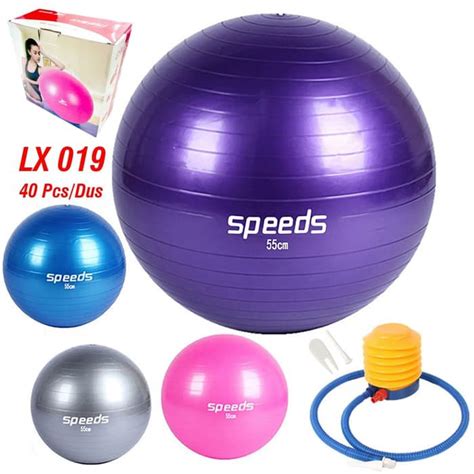 Jual Gym Ball Gymball Fitnes Senam Bola Yoga Ball Pompa 75cm Lx019 3
