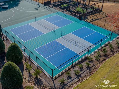 Backyard Pickleball Courts Versacourt