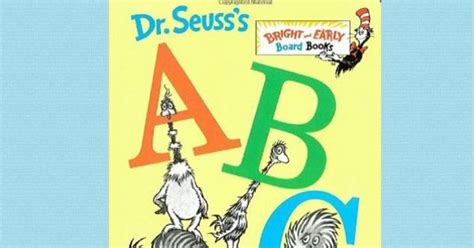 Dr Seuss Abc An Amazing Alphabet Book Day 20 Alphabet Book