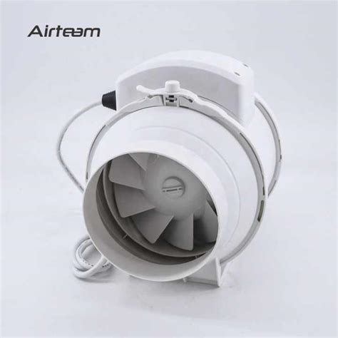 Hot Sales Smart Sensor Inline Fan 6 Inch DC Heat Recovery Ventilation Fan Exhaust Duct Fan