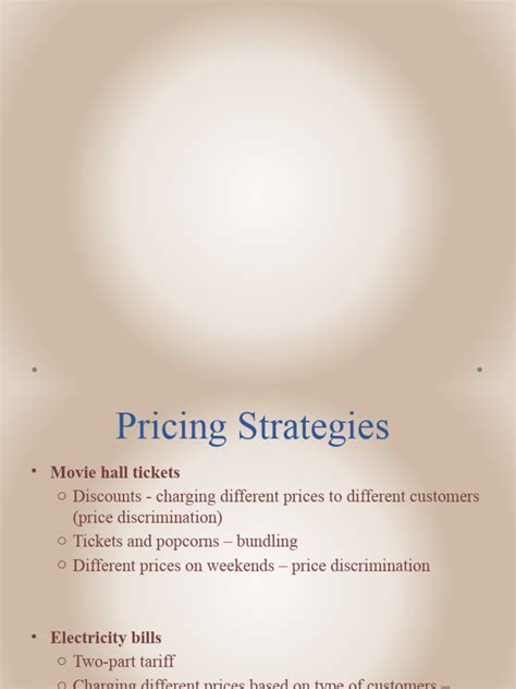 Pricing Practices Pdf