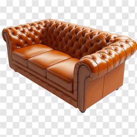 딥 버튼 터프와 클래식 디자인이있는 고급스러운 갈색 가죽 소파 가죽 소파 갈색 소파 클래식 소파 Png 일러스트 및 이미지 에 대한 무료 다운로드 Pngtree