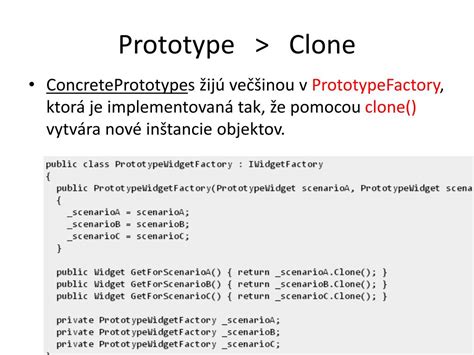 Ppt Prototype Design Pattern Powerpoint Presentation Free Download Id6100693