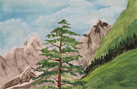 Paint An Easy Watercolour Landscape Mont Marte