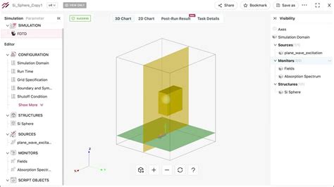 Simulating A Nanoparticle Illuminated By Plane Wave Tidy3d How To Guide 1 Youtube