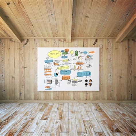 Premium Photo Success Sketch On Poster