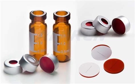 HPLC Sampler Vial For Laboratory Test On Sale Ml GC Amber Vials With Screw Cap In Stock Aijiren