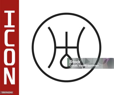 검은 줄 천왕성 아이콘의 고대 점성술 기호 흰색 배경에 고립 점성술 행성 조디악과 점성술 기호 벡터 0명에 대한 스톡 벡터 아트 및 기타 이미지 Istock