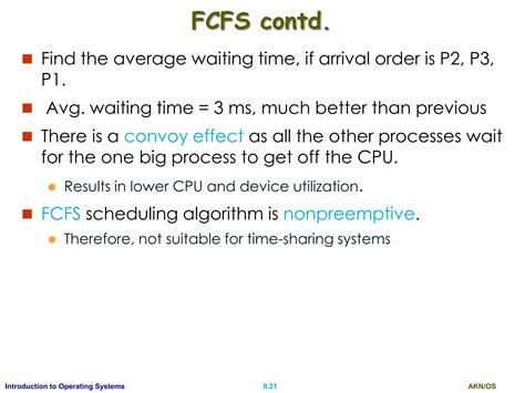 Operating Systems Part Ii Process Scheduling Synchronisation