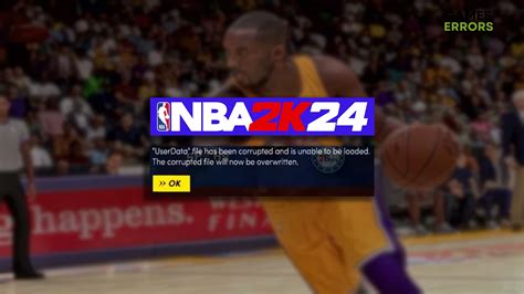 NBA 2K24 Userdata Corruption Error Fix It Easily