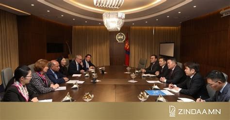 Европын сэргээн босголт хөгжлийн банкны ерөнхийлөгчийг хүлээн авч уулзав