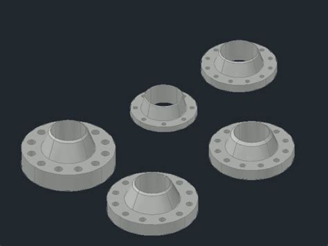 Flange In Autocad Cad Download 137 71 Kb Bibliocad