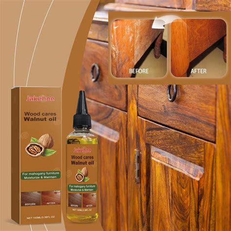 Ganfancp Aceite Para Limpiar Y Pulir Madera Aceite Para Nogal Aceite Para Caoba Mantenimiento De