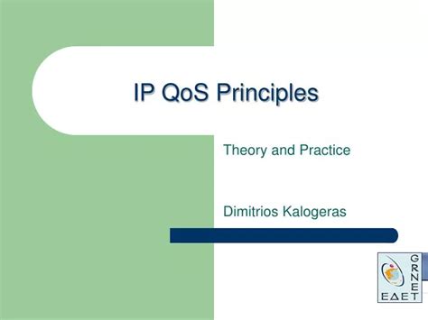 PPT IP QoS Principles PowerPoint Presentation Free Download ID 781352
