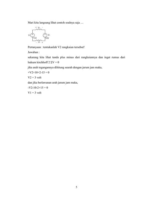 Rangkaian Listrik Tertutuploopcloseloop Pdf