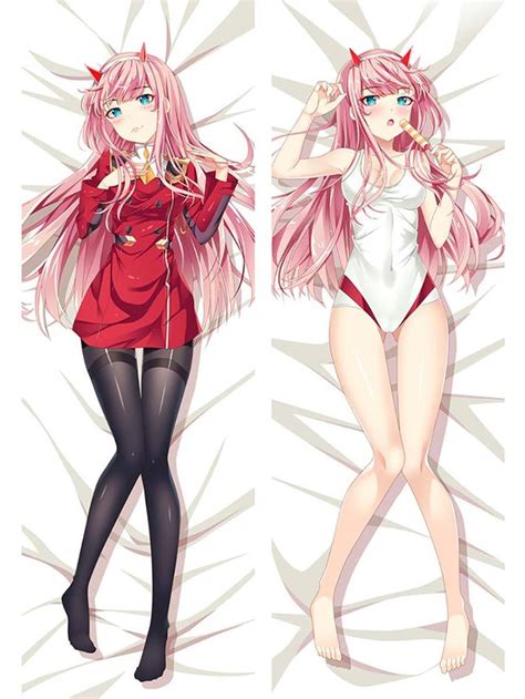 Zero Two Body Pillow Zero Two Swimsuit Buy Anime Body Pillow Cover