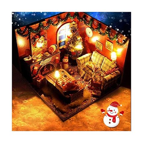 Dollhouse Meubles Miniatures Kit Maison De Poup E En Bois Bricolag