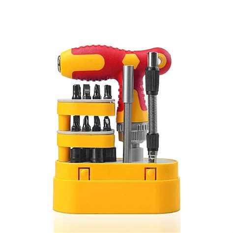 T Shaped Bidirectional Ratchet Screwdriver Set Importedgearpk