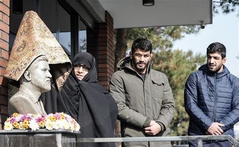 رونمایی از سردیس شهید عفتی با حضور یزدانی، قاسمپور و عموزاد دبیر مردم