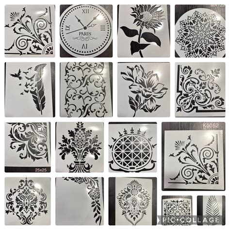 Шаблон стенсил за декоративни мазилки декорации гр Пловдив Каменица 1 • Olx Bg