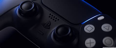 Playstation 5 Gamepad 4k Uhd Wallpaper For Ultrahd Desktop And Tv