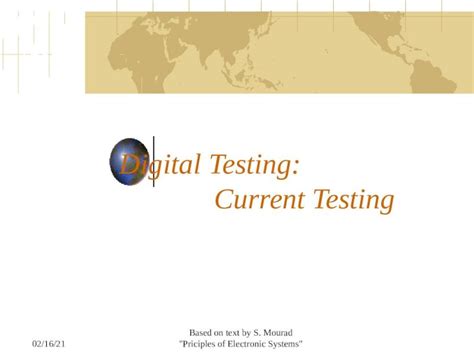 Ppt Current Testing Dokumentips