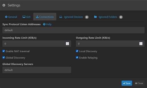 Force Syncthing Trafic Through Vpn Tunnel Support Syncthing Community Forum