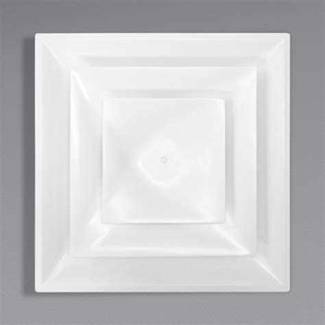 American Louver Company Stratus White Fire Rated Cone Diffuser With 12 Neck Str C 12w Fr