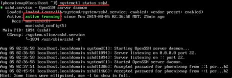 How To Enable Install And Configure Ssh On Centos 7 Phoenixnap Kb