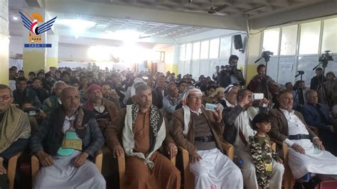 فعالية ثقافية في مديرية شعوب بعيد جمعة رجب سبأنت وكالة سبأ