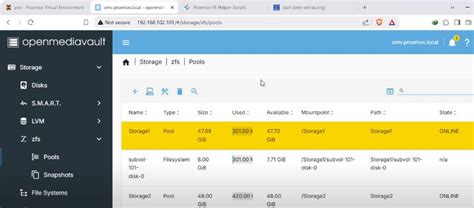 The Config สาธิตการบริหารจัดการ Zfs Storage ของ Proxmox ด้วย Openmediavault Facebook